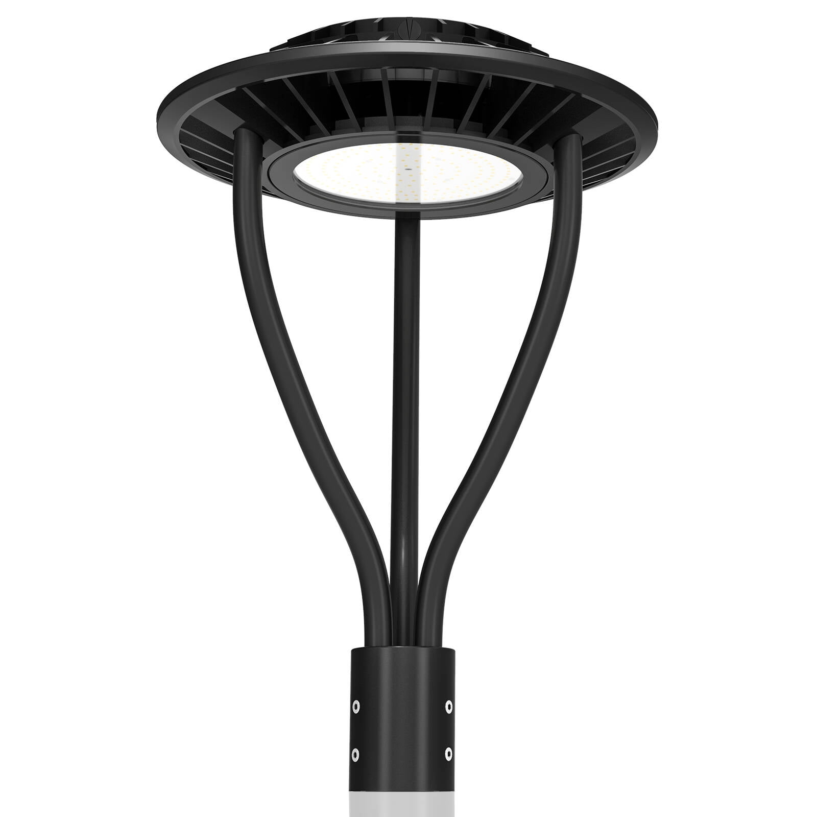 Chiuer LED Post Top Light Fixture with Photocell 80W 11200LM 5000K 120 ...