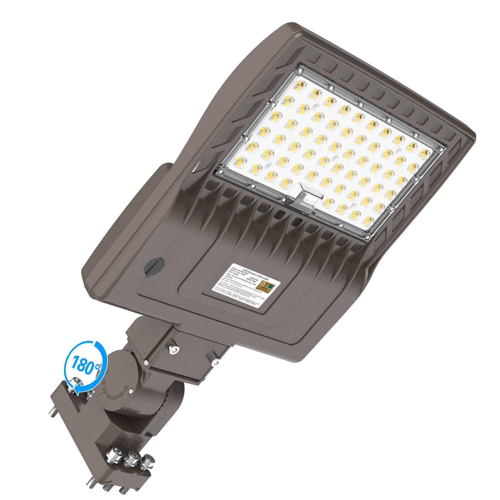 Chiuer LED Security Area Light with Photocell 240W 36000LM 5000K 100 ...
