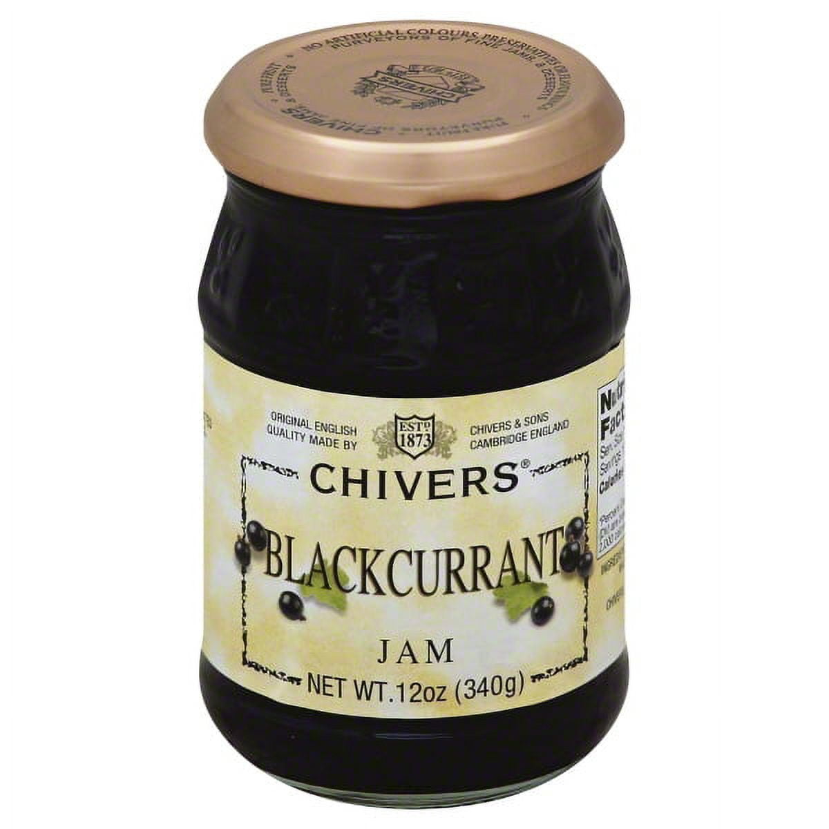 Chivers Blackcurrant Jam, 12 Oz (Pack of 6) - Walmart.com