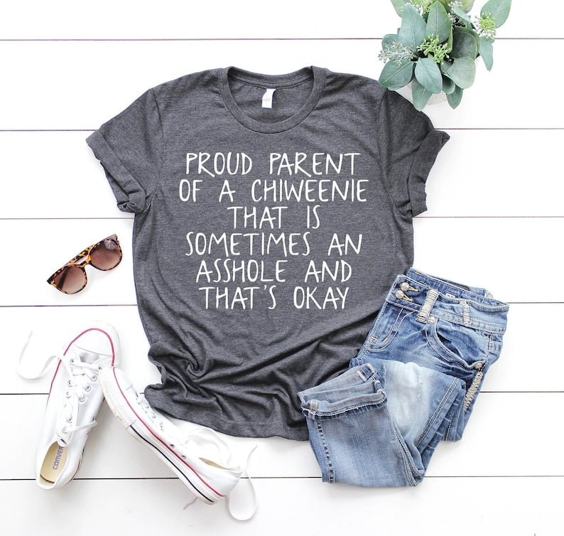 Chiweenie Gifts, Chiweenie Shirt, Chiweenie Tshirt, Chiweenie Birthday ...