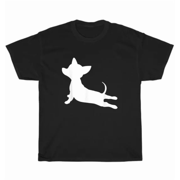 Chiweenie Yoga Fitness Chihuahua Dachshund Exercise T-Shirt Dog Puppy ...