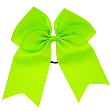 Full Rhinestone Cheer Bow - Neon Pink - Walmart.com