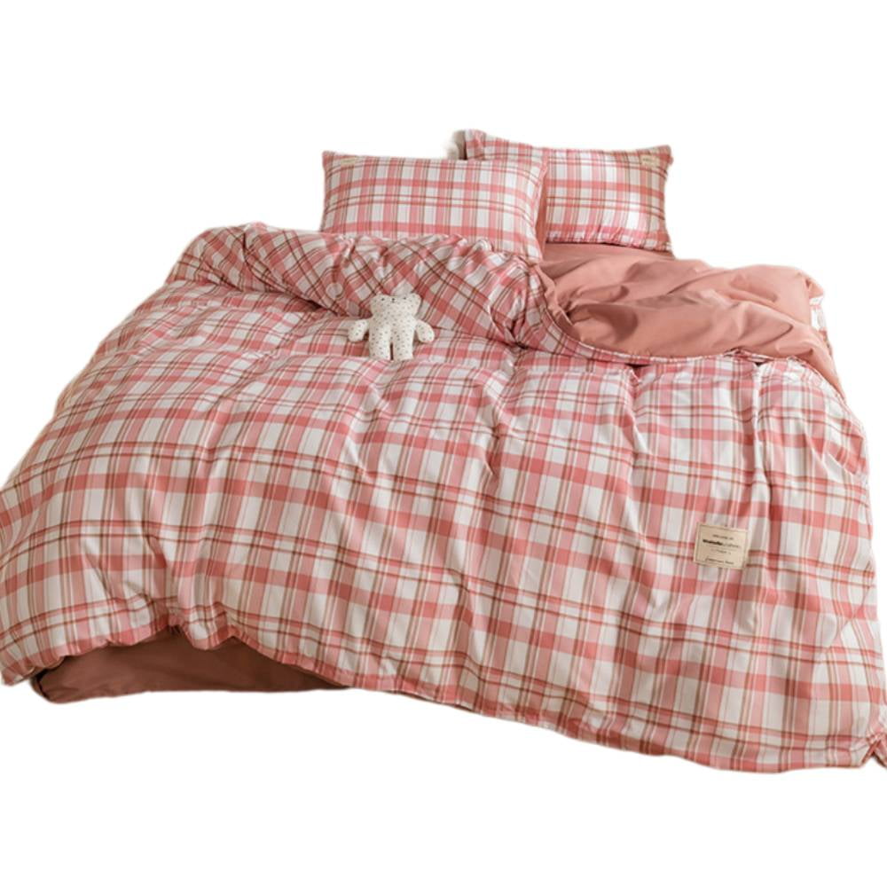 ChliEarime Heicatte Duvet Set Twin（59''x78'') - 4 Piece Bedding Set in ...