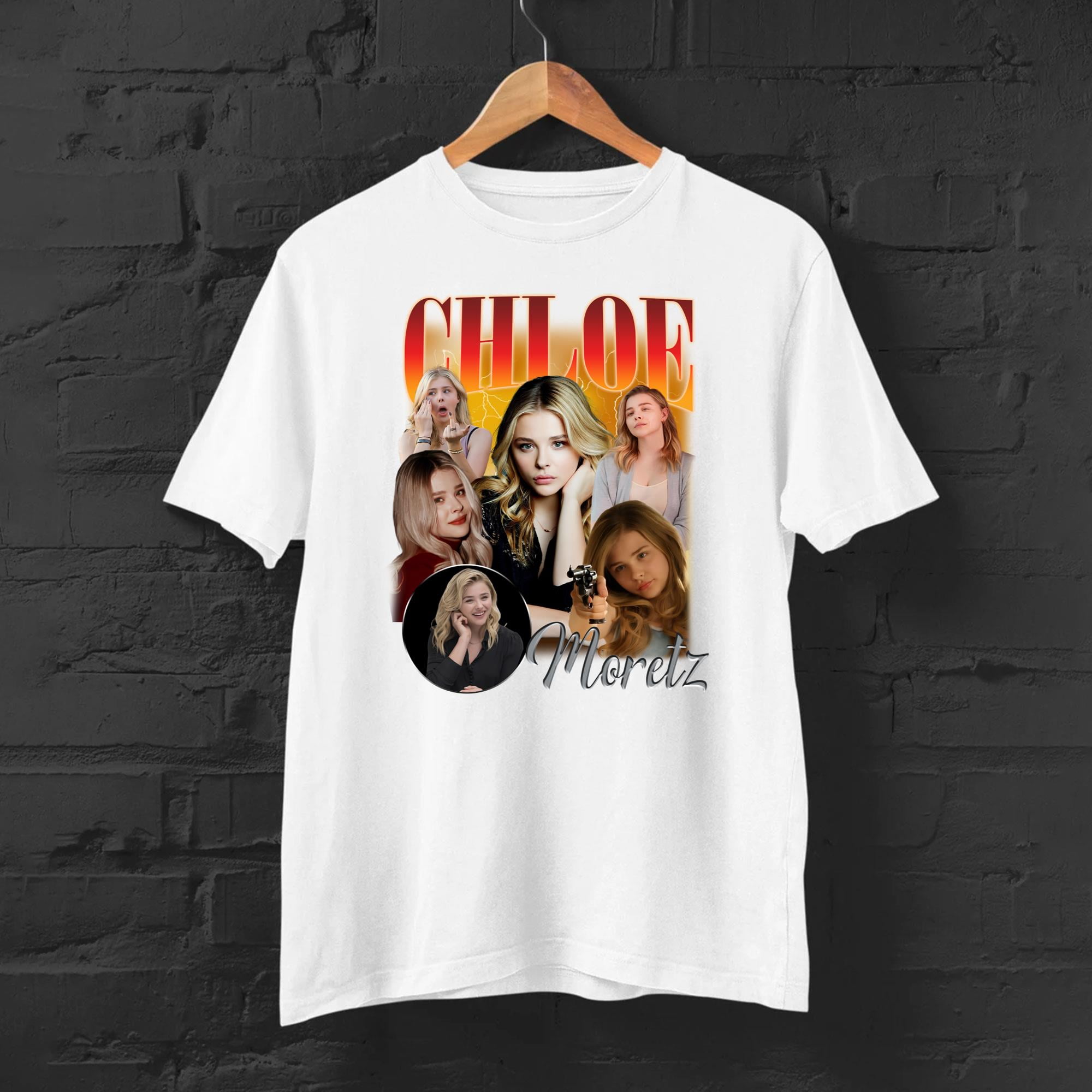 Chlo® Grace Moretz Retro Shirt - Chloe Moretz - Chloe Moretz Fan Gift - Chloe Moretz Merch ...