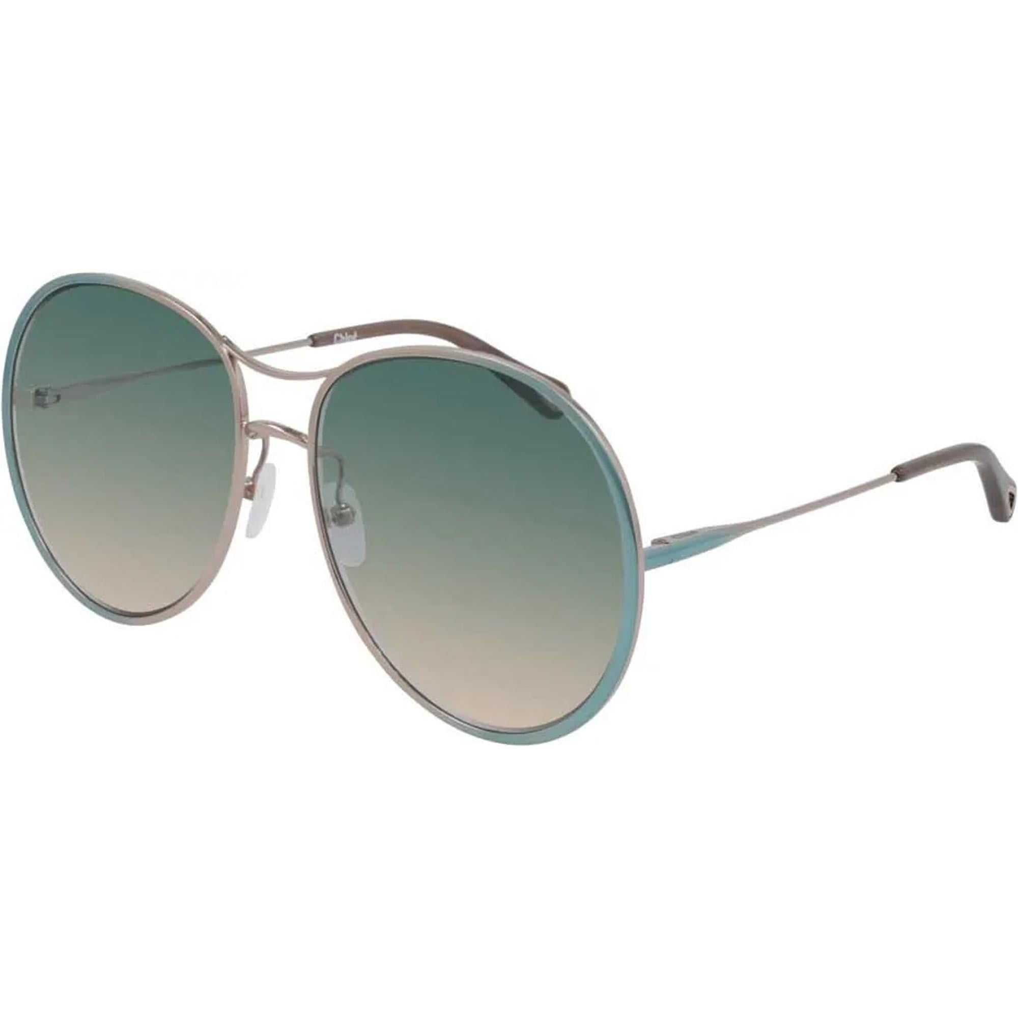 Chloe CH0016S-30009862002 Women's Green Gradient Lens Sunglasses ...