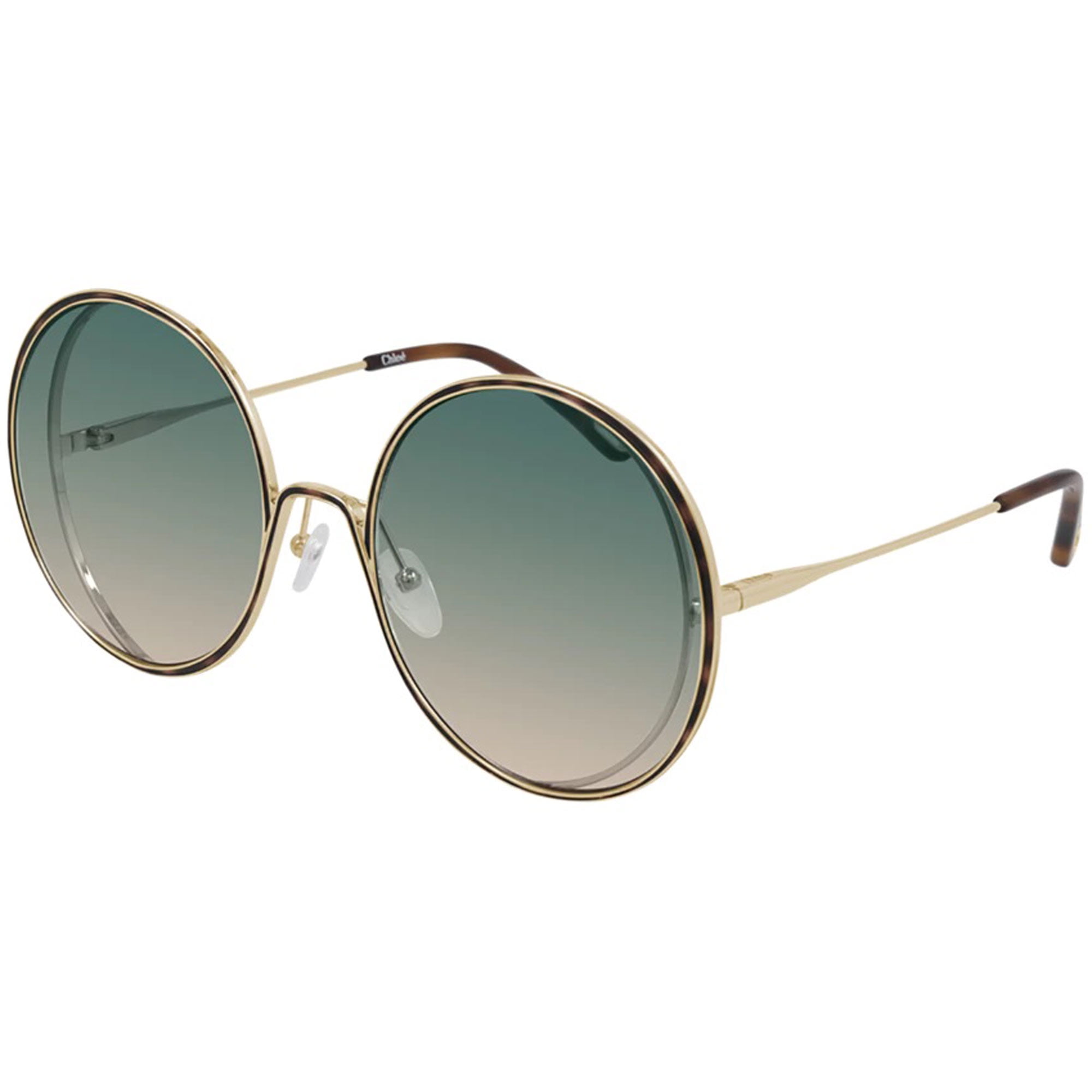 Chloe CH0037S-30009777004 Women's Green Gradient Lens Sunglasses - Walmart.com