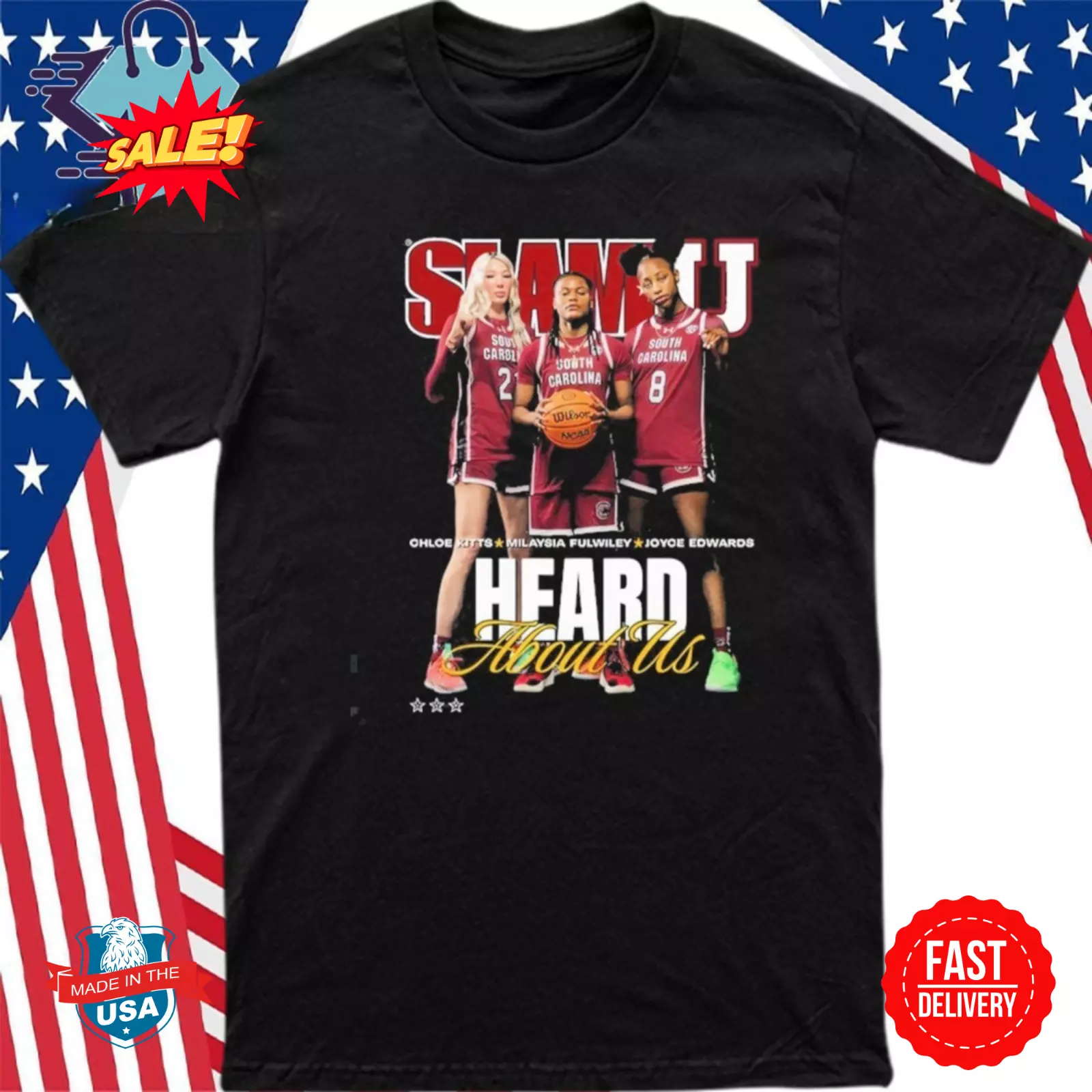 Chloe Kitt MiLaysia Fulwiley and Joyce Edwards cover SLAM Shirt ...