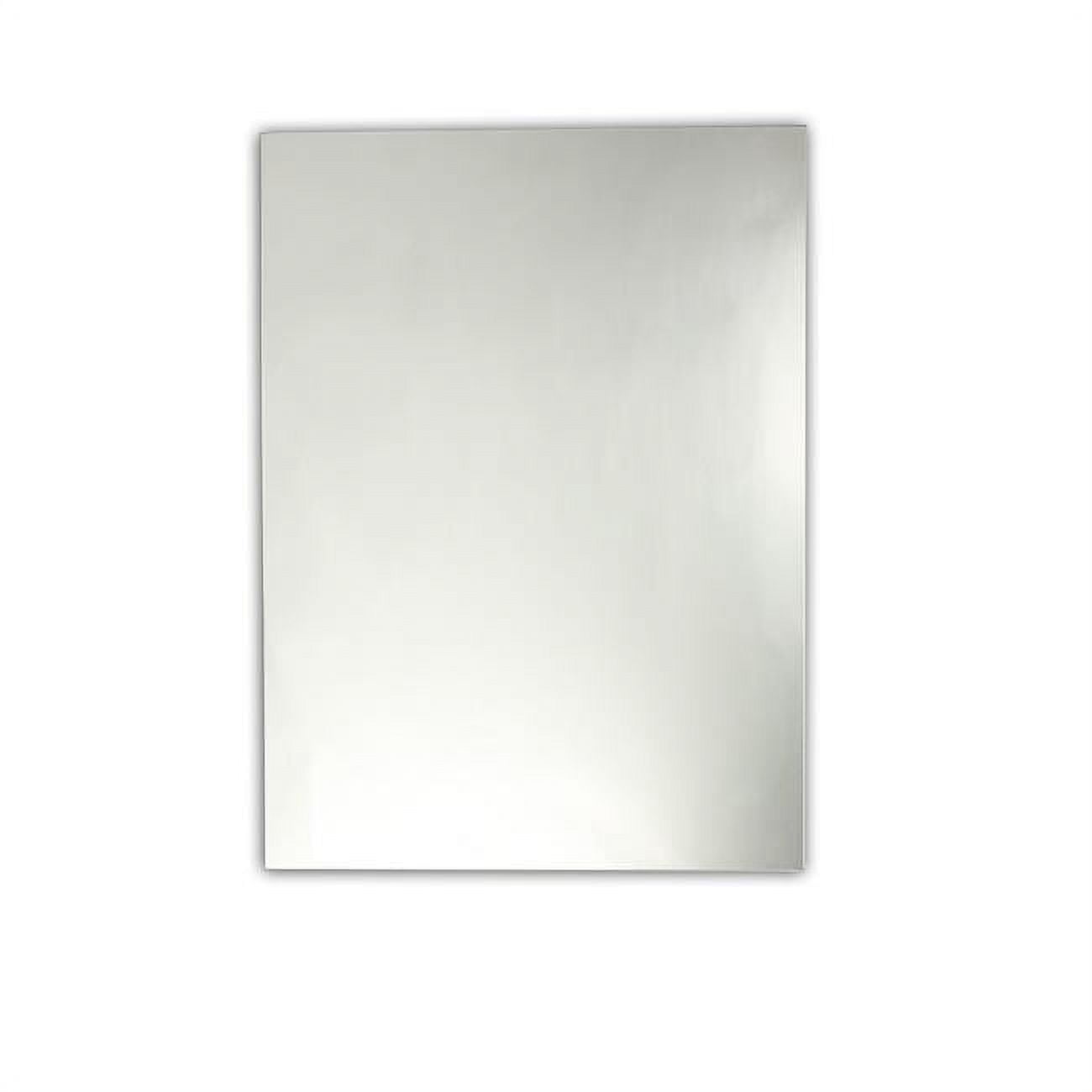 Chloe Lighting Baldwin Large Frameless Wall Mirror - 28 x 35 in ...