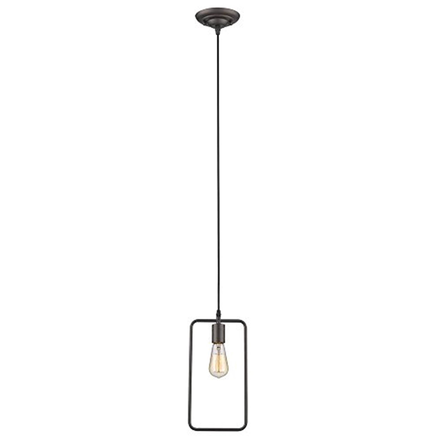 Chloe Lighting CH2D098RB07-DP1 Ironclad Industrial-Style 1 Light Rubbed ...