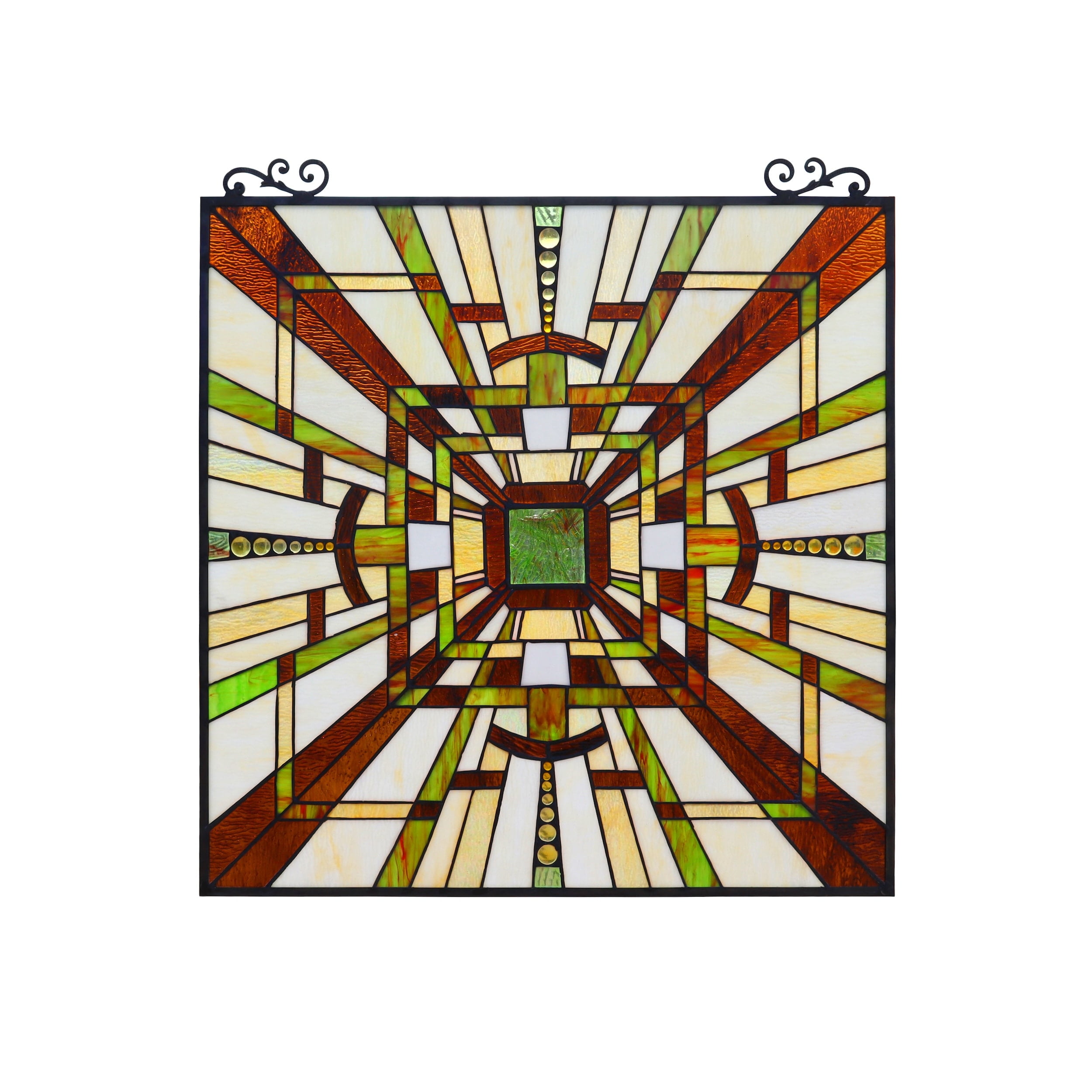 Chloe Lighting Mission Design Window Panel/ Suncatcher - Walmart.com