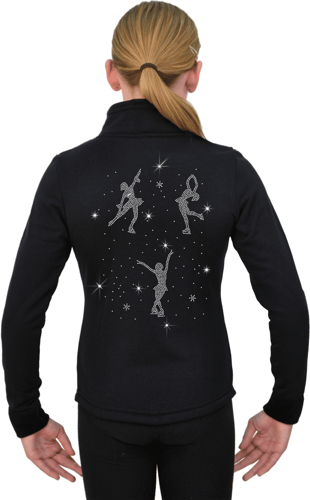 ChloeNoel JS883P Contract Elite Polartec Spiral Fleece Figure Skating ...