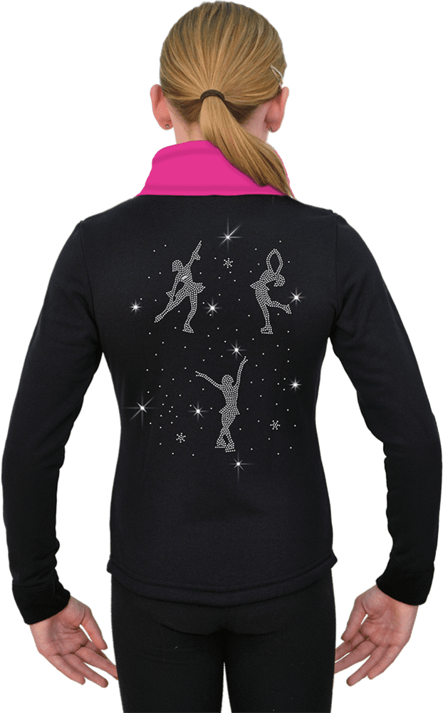 ChloeNoel JS883P Contract Elite Polartec Spiral Fleece Figure Skating ...