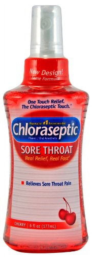 Chloraseptic Sore Throat Spray, Cherry (Pack of 3) - Walmart.com
