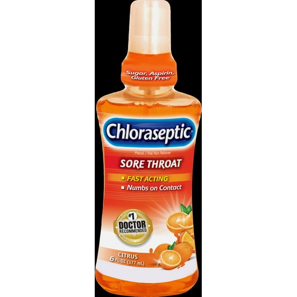 Sore Throat Spray in Coughing and Sore Throat Remedies - Walmart.com