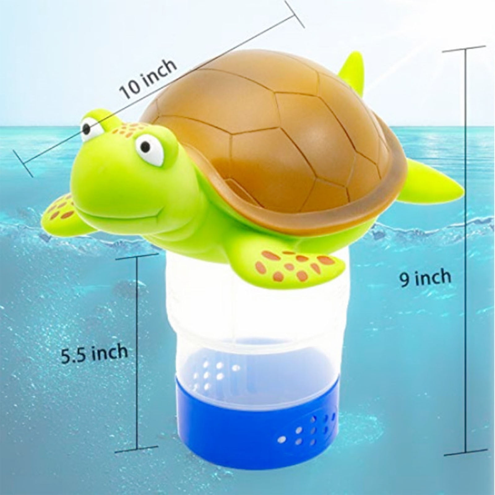Chlorine Floater, Adjustable Floating Pool Chlorine Dispenser, Cute ...