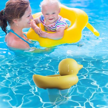 Poolmaster Pool Duck Floating Swimming Pool Chlorine Dispenser ...