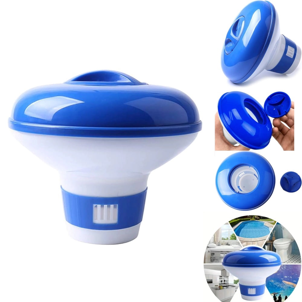 Chlorine Tablet Chlorine Floater 5 Inch Leak Proof Floating Unit Secure ...