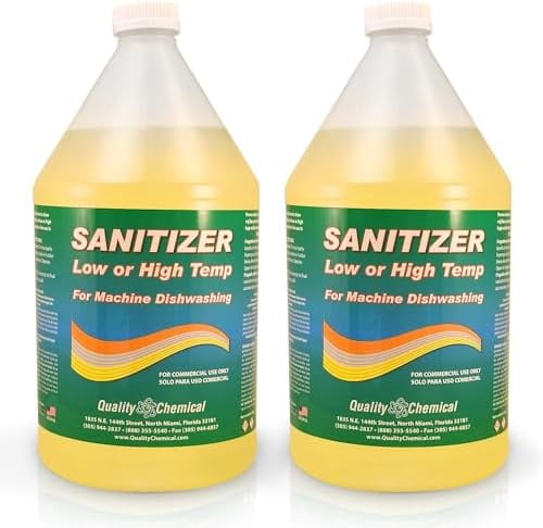 Chloro-Guard Chlorine Low Temp Dish Sanitizer for Machine Dishwashing ...
