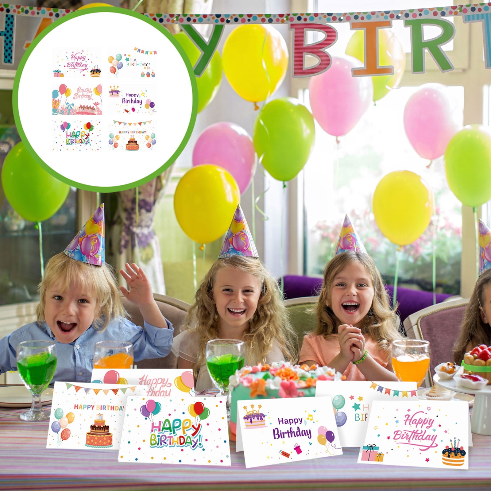 Chmadoxn Blank Greeting Cards for Birthdays – Small Handwritten DIY ...