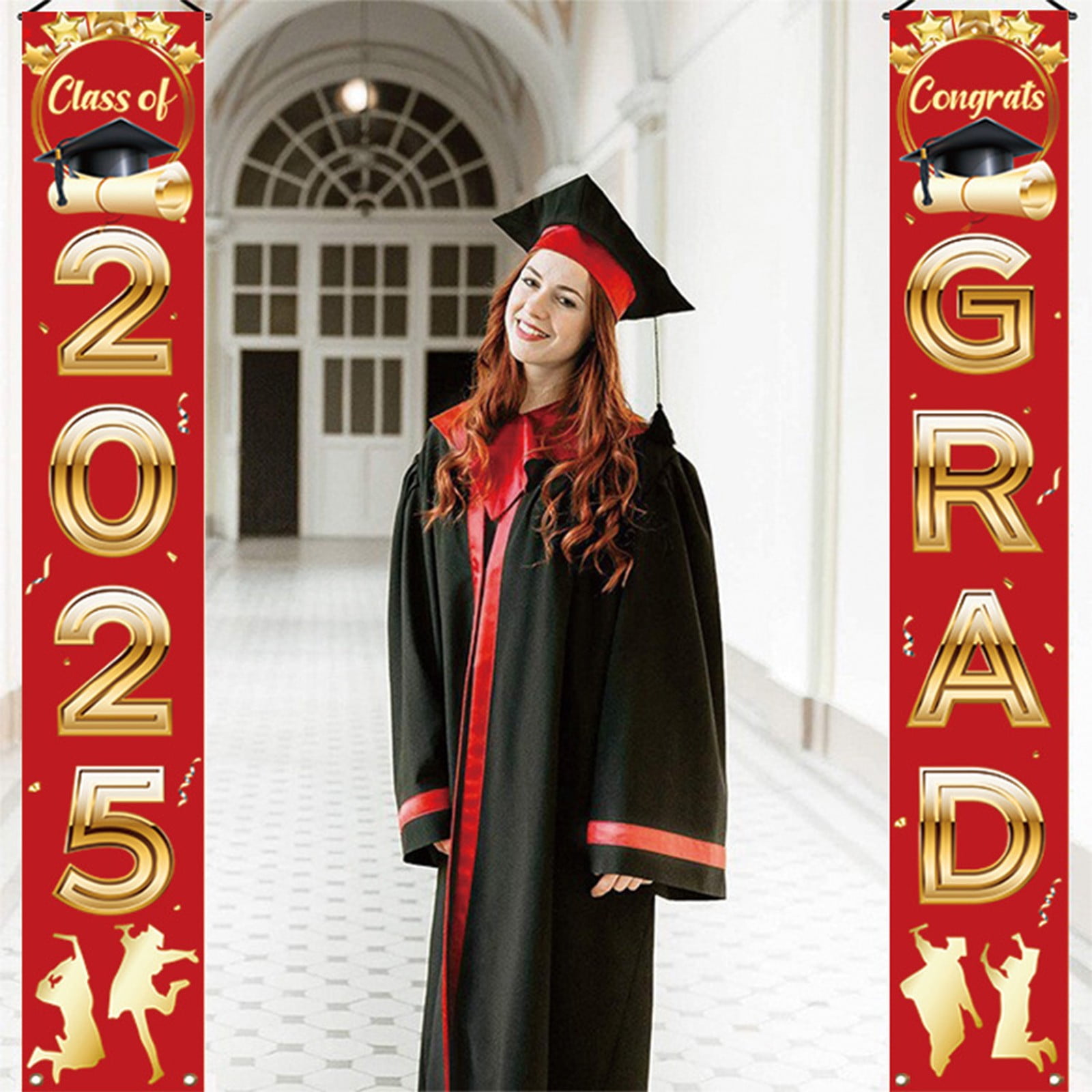 Chmadoxn Graduation Party Decorations – Themed Door Hanging Banners ...