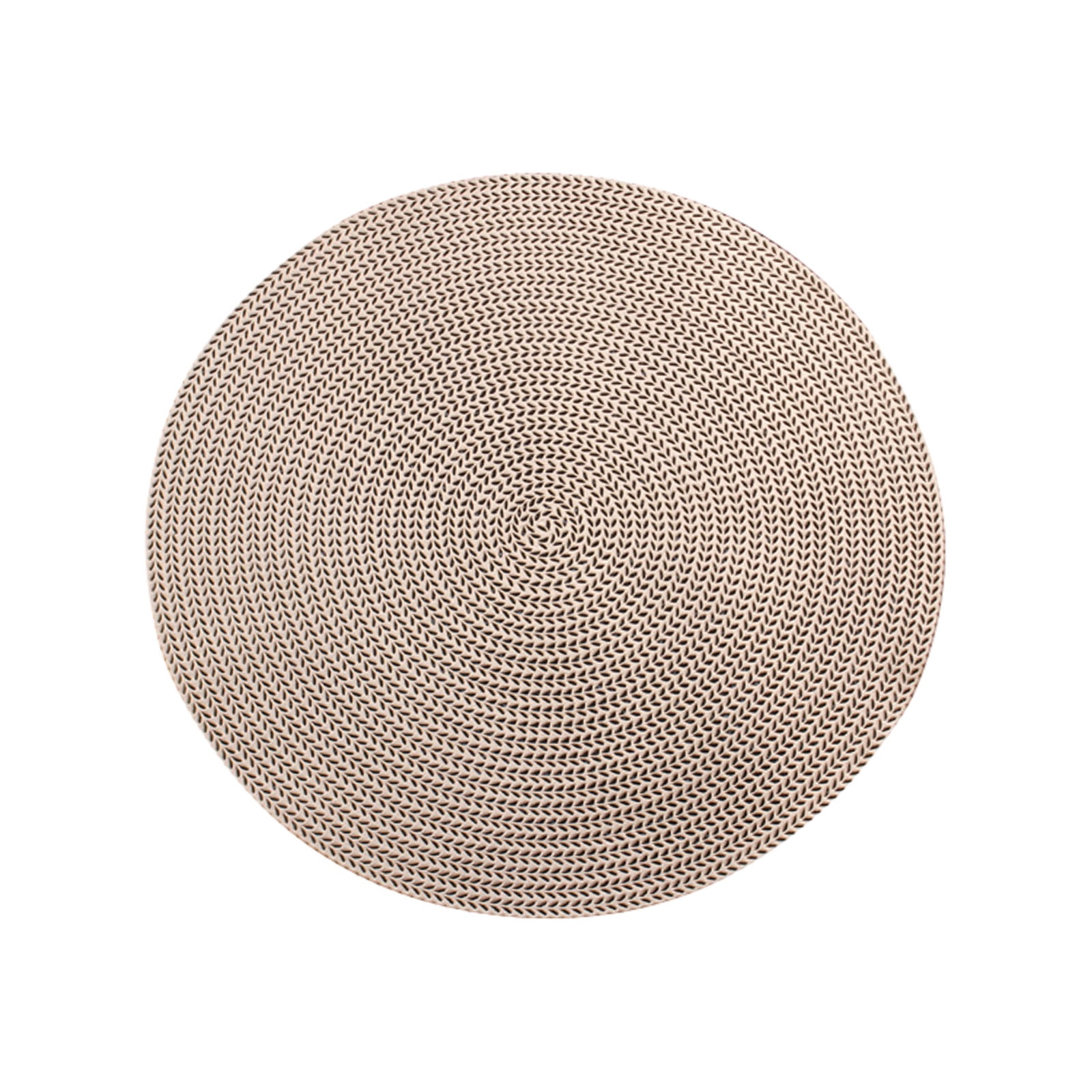 Chmadoxn Hollowed Out Insulation Mat, Solid Color Leather Placemats ...