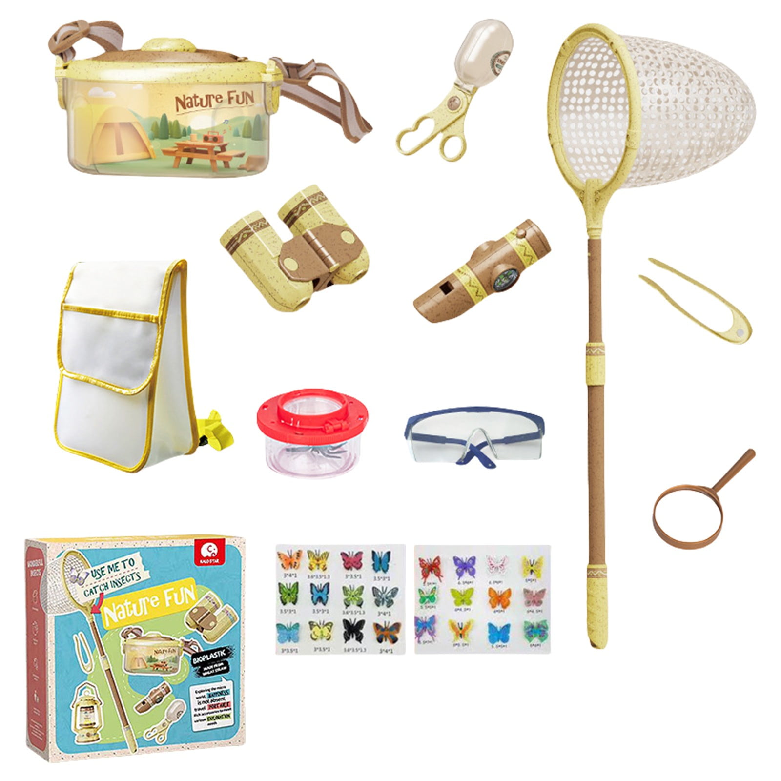 Chmadoxn Kids Outdoor Exploration Bug Catching Kit - Insect Collection ...