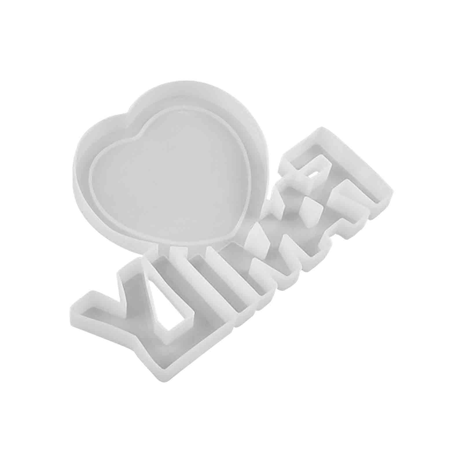 Chmadoxn Picture Frames Silicone Mold for Couple Decorating, DIY Photo ...