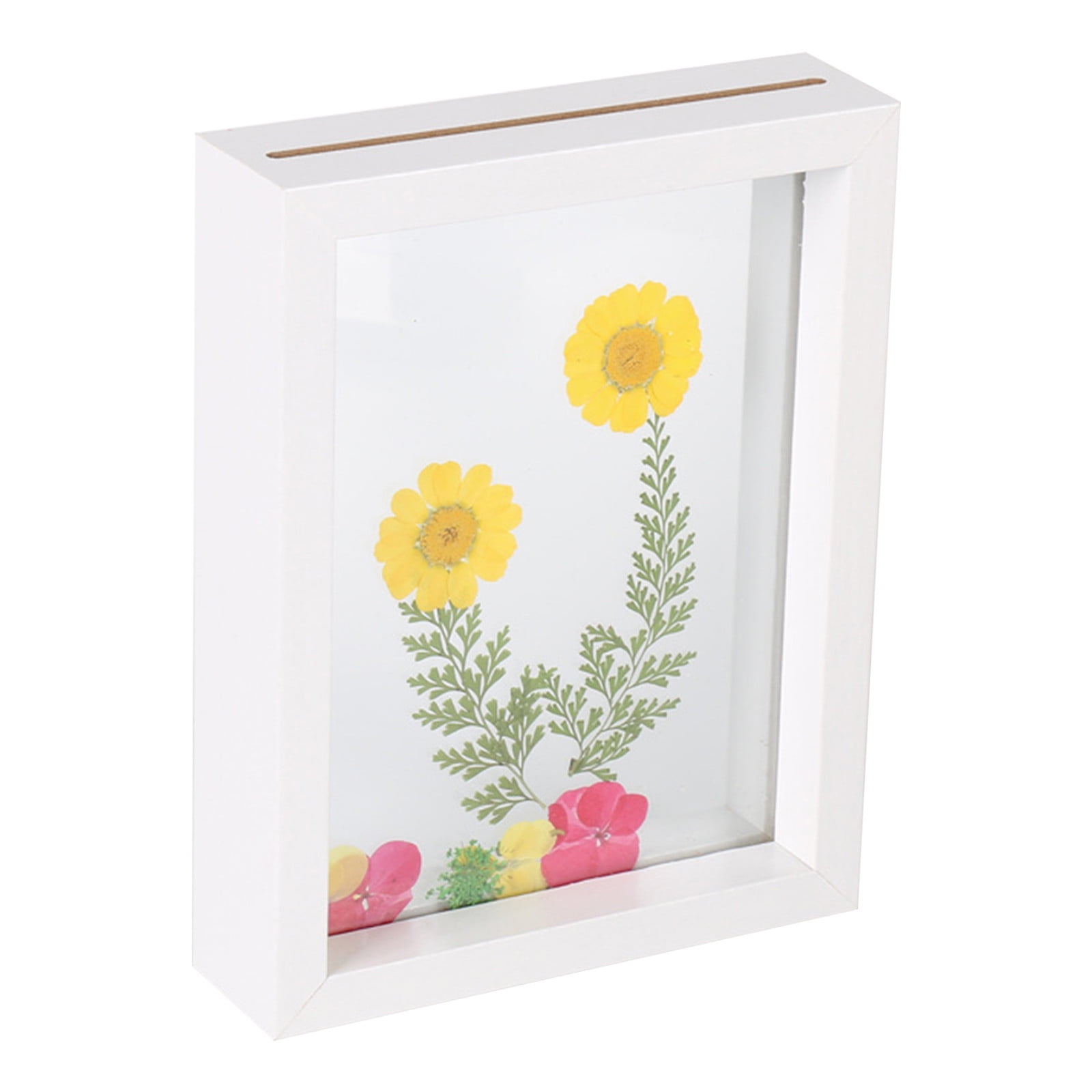 Chmadoxn Picture Frames, Wooden Double-sided Transparent Glass Photo ...
