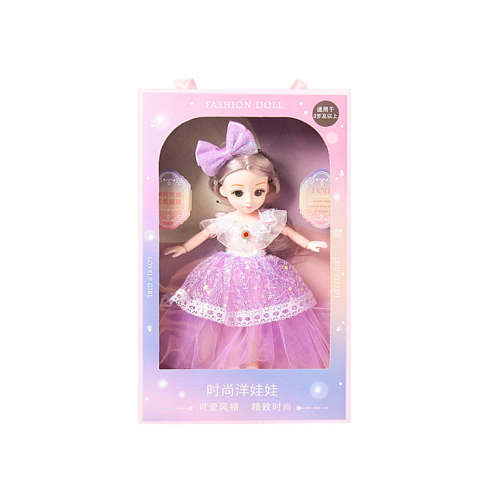 Twfbrm Princess Doll Toys, Toddler Toys 8 inch Pretend Play Dress Up ...