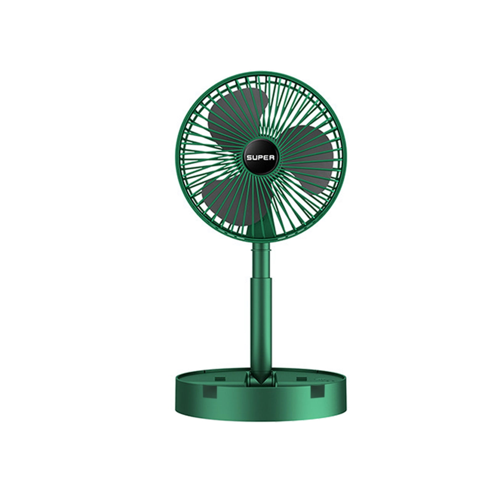 Chmadoxn Stretchable Fan, 3-Speed Wind Speed Desktop Small Fan, Plug-In ...