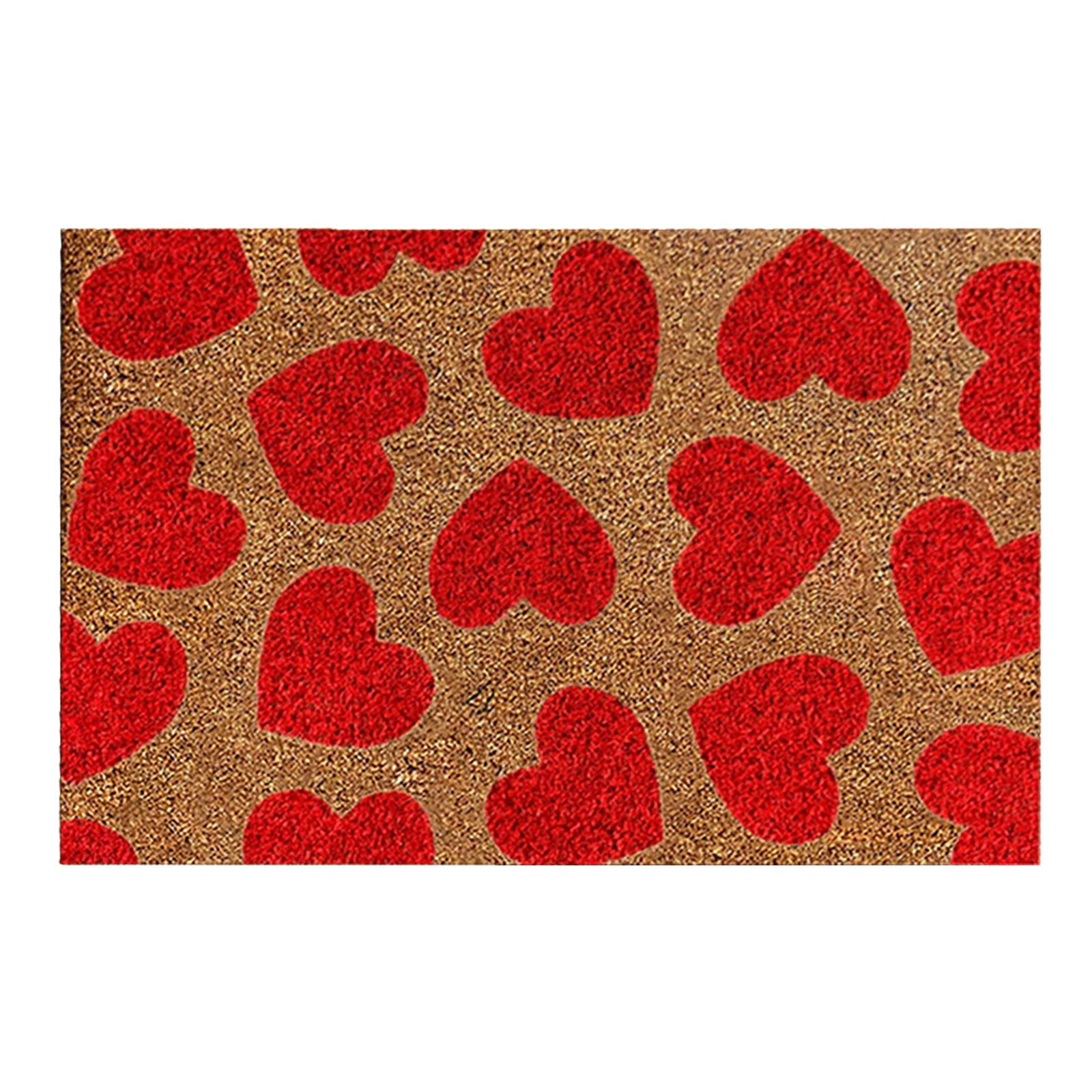 Chmadoxn Valentine's Day Area Rug, Valentines Day Door Mat, Gnome Love ...