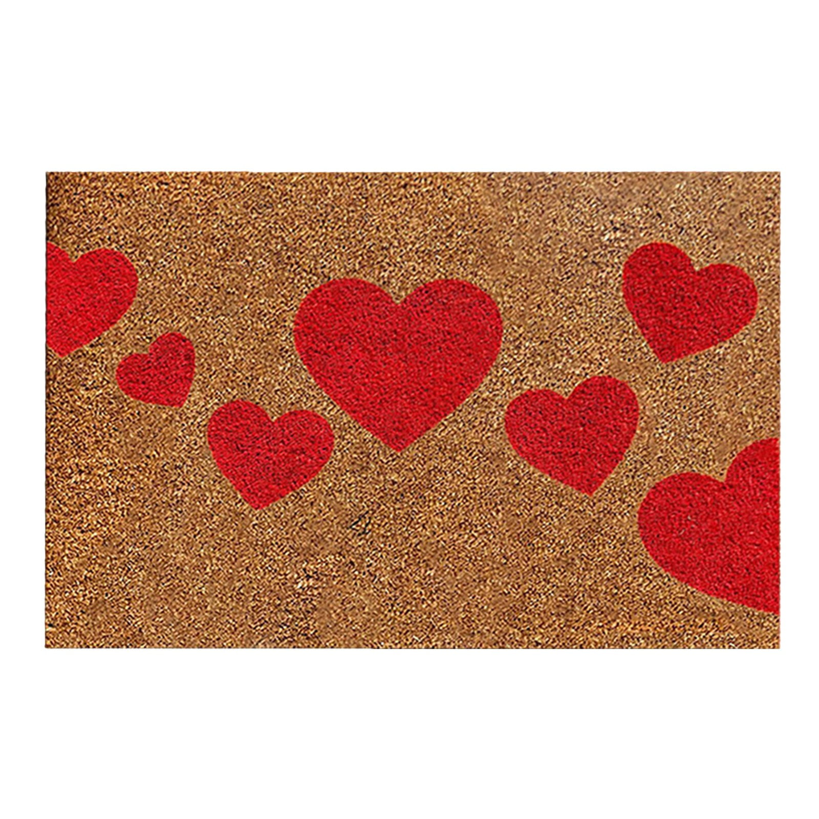 Chmadoxn Valentine's Day Area Rug, Valentines Day Door Mat, Gnome Love ...