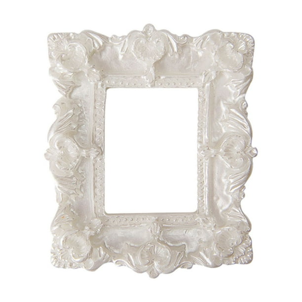 ornate white picture frames