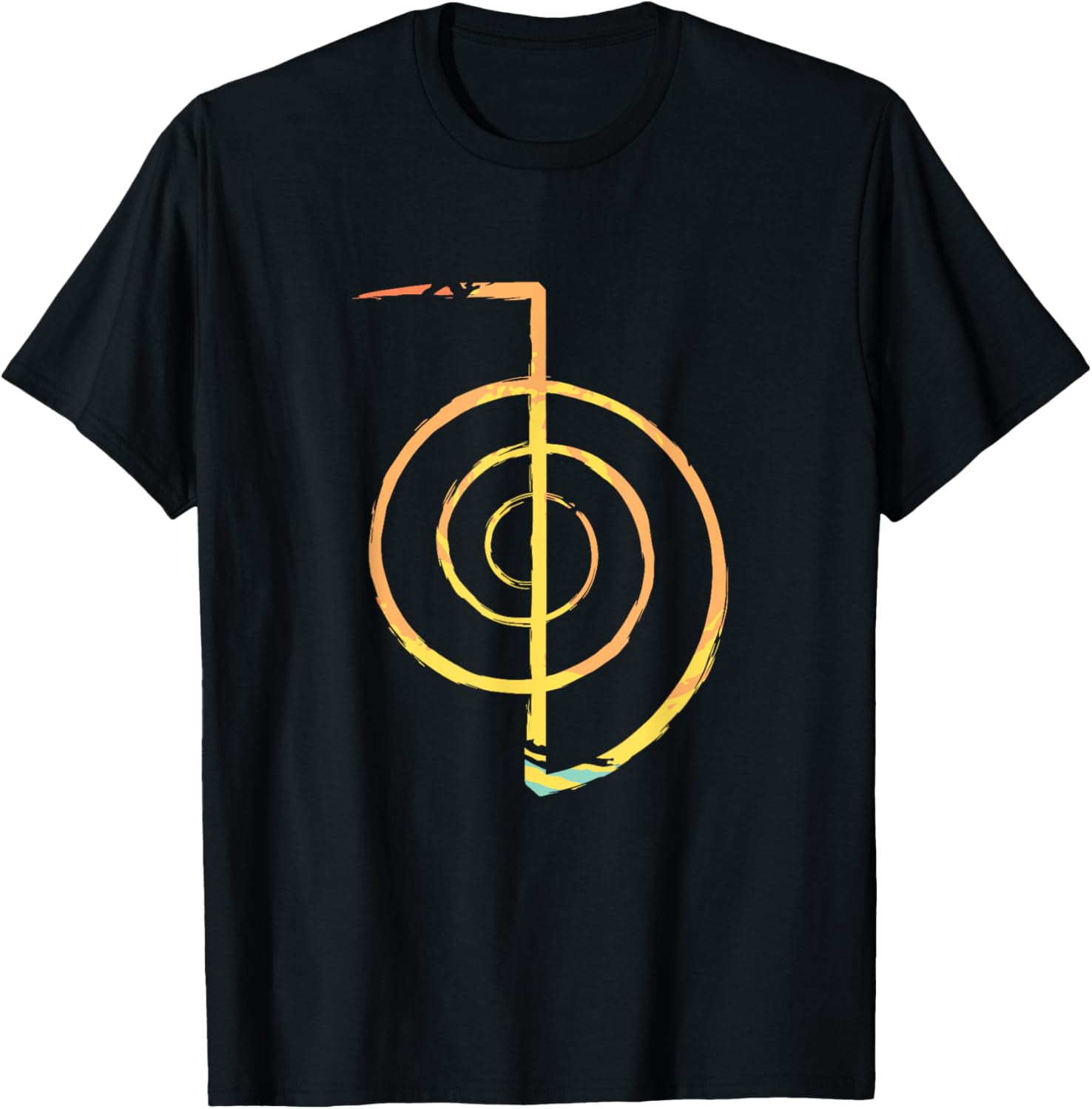 Cho Ku Rei Reiki Symbol - Reiki T-ShirtMen and women, Black T-shirt ...