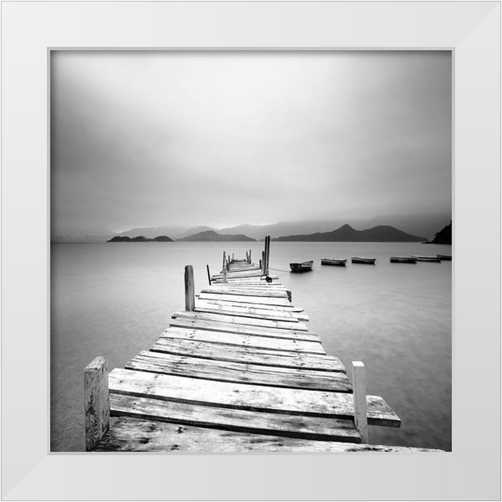 Cho Pan, Leung 12x12 White Modern Wood Framed Museum Art Print Titled ...