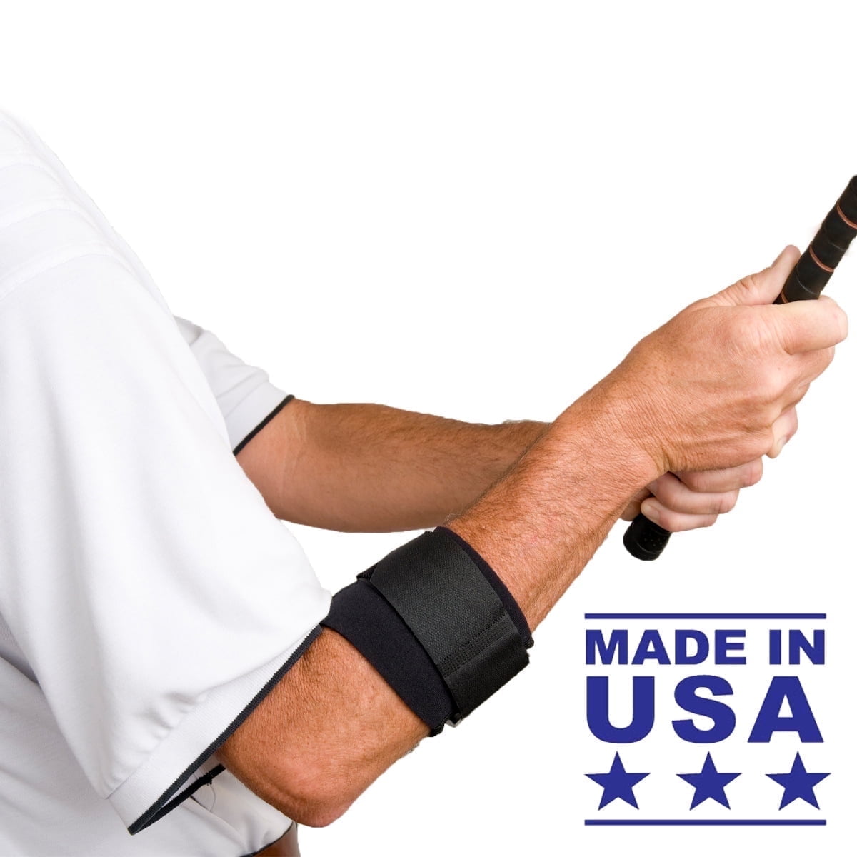 Cho-Pat Golfer’s Elbow Strap, Forearm Support Brace for Golfer's Elbow ...