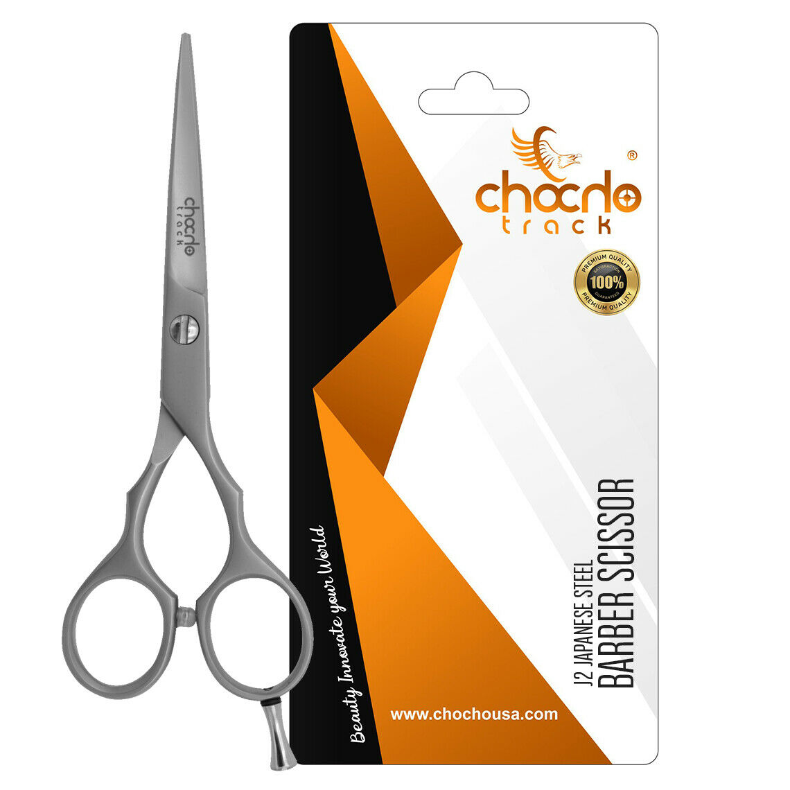 ChoCho Track J2 Japanese Steel Professional Barber Scissor for Hair ...