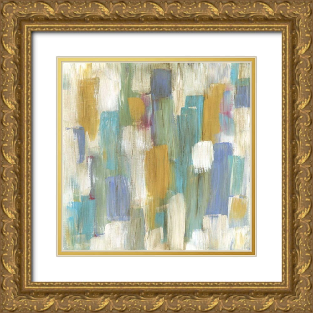 Choate, Lisa 15x15 Gold Ornate Wood Framed with Double Matting Museum ...