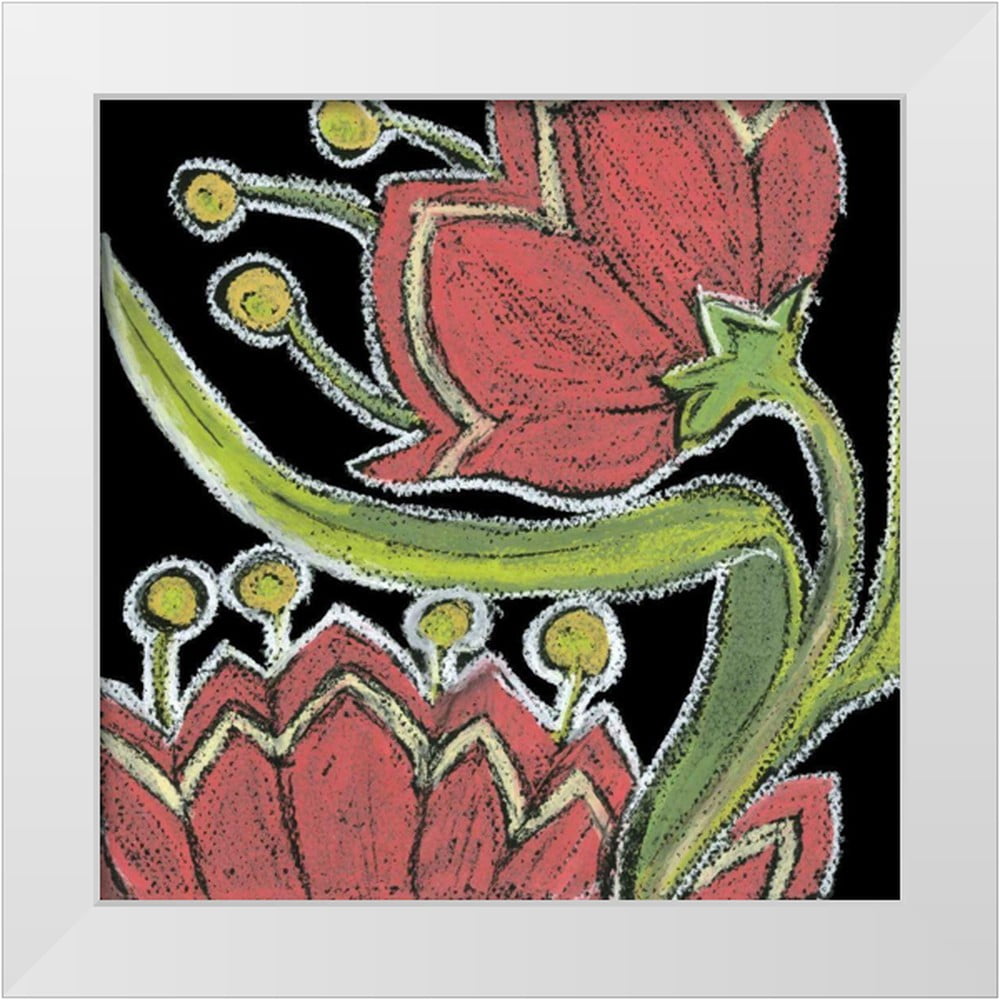 Choate, Lisa 15x15 White Modern Wood Framed Museum Art Print Titled ...