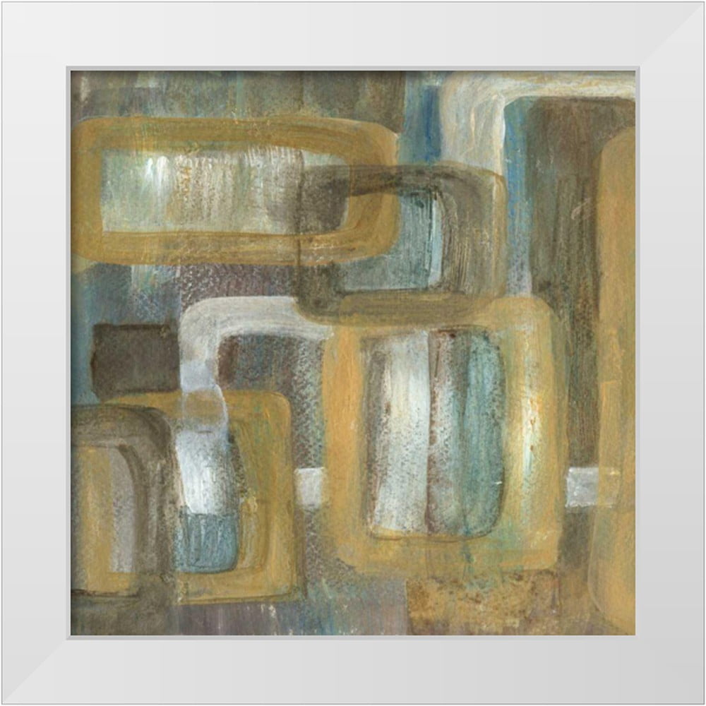 Choate, Lisa 26x26 White Modern Wood Framed Museum Art Print Titled ...