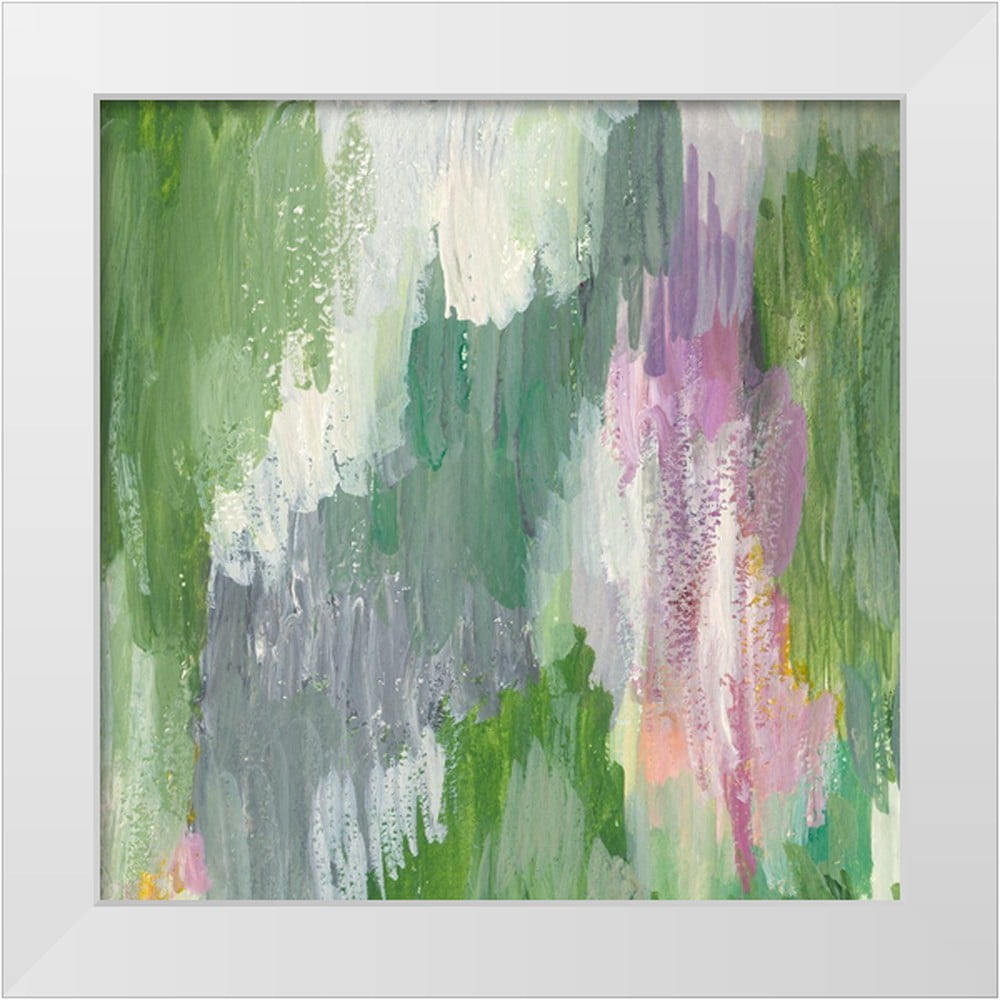 Choate, Lisa 26x26 White Modern Wood Framed Museum Art Print Titled ...