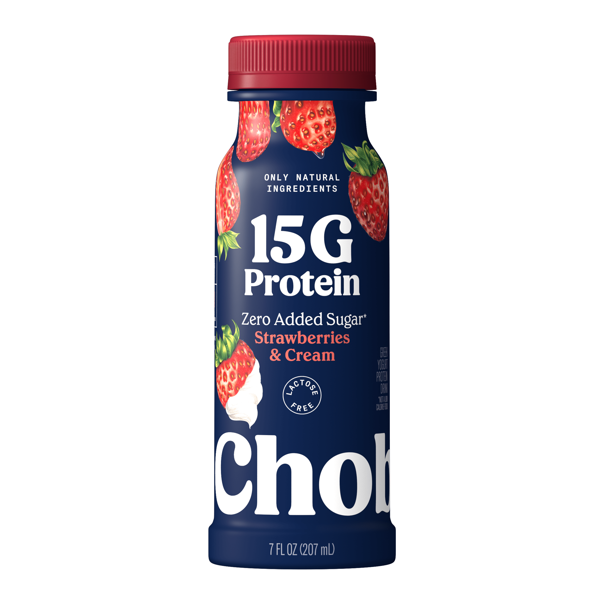 Chobani 15G Protein Low-fat Greek Yogurt Drink Strawberries & Cream 7 ...