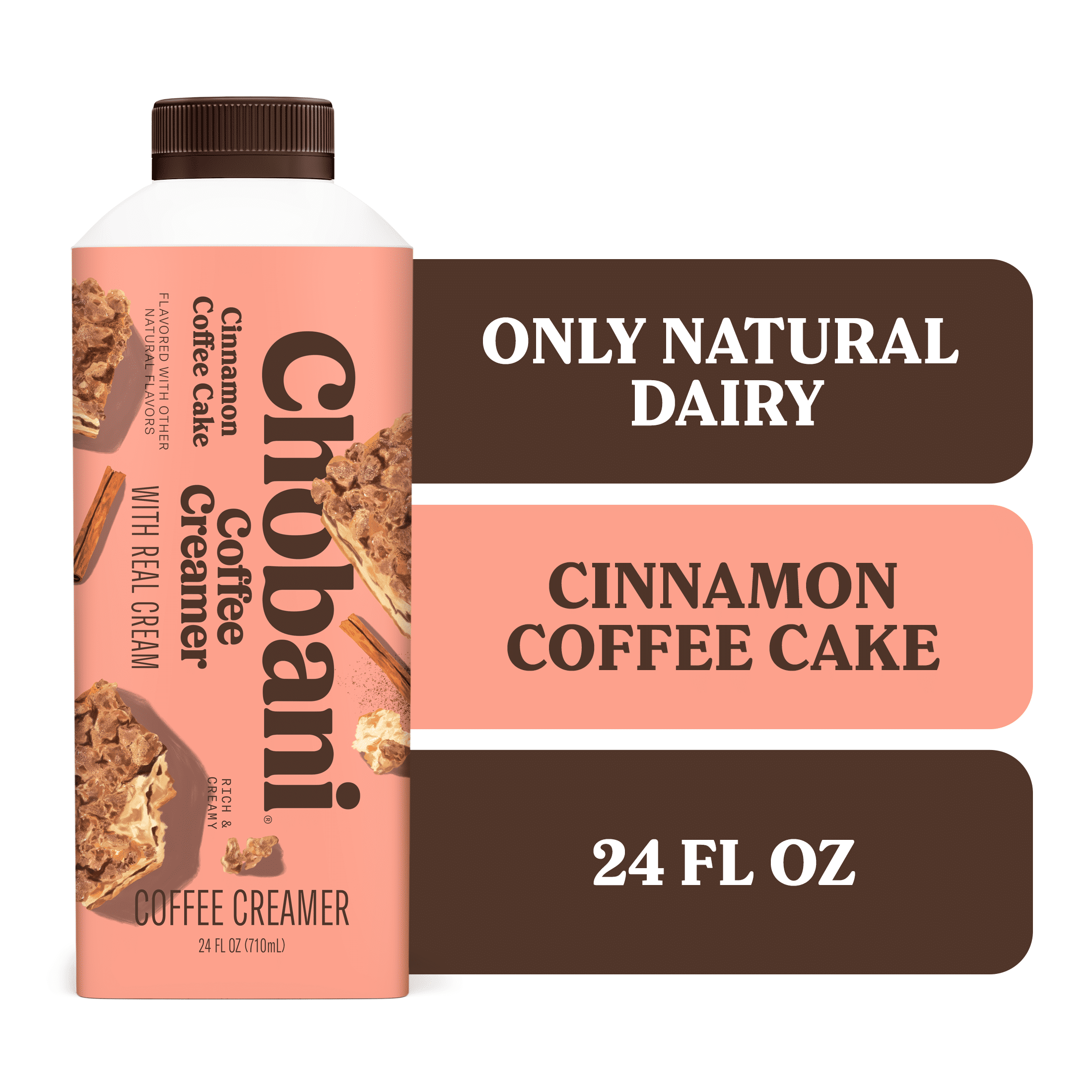 Chobani Coffee Creamer Cinnamon Coffee Cake 24 fl oz - Walmart.com