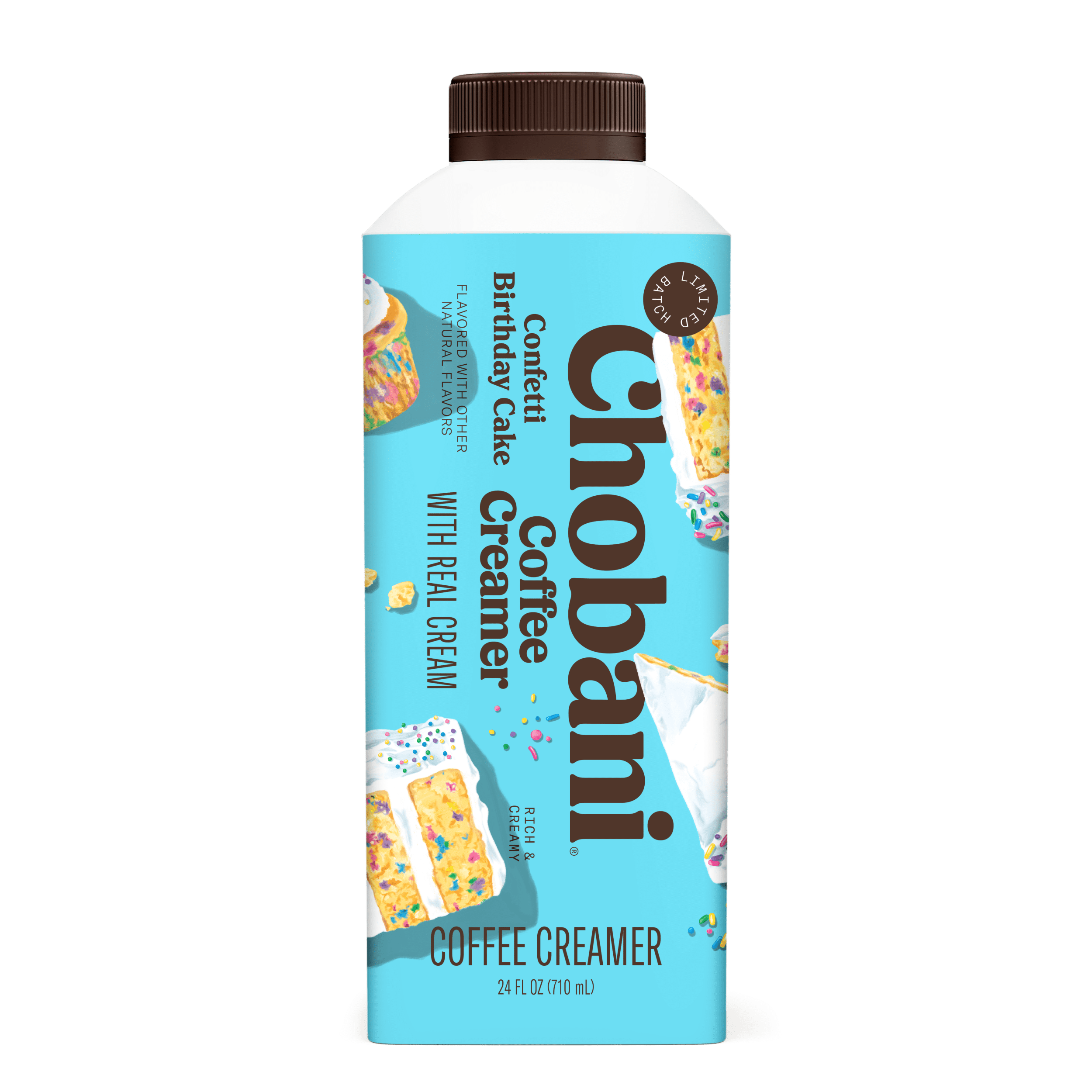 Chobani Coffee Creamer Limited Batch Birthday Cake 24 fl oz - Walmart.com