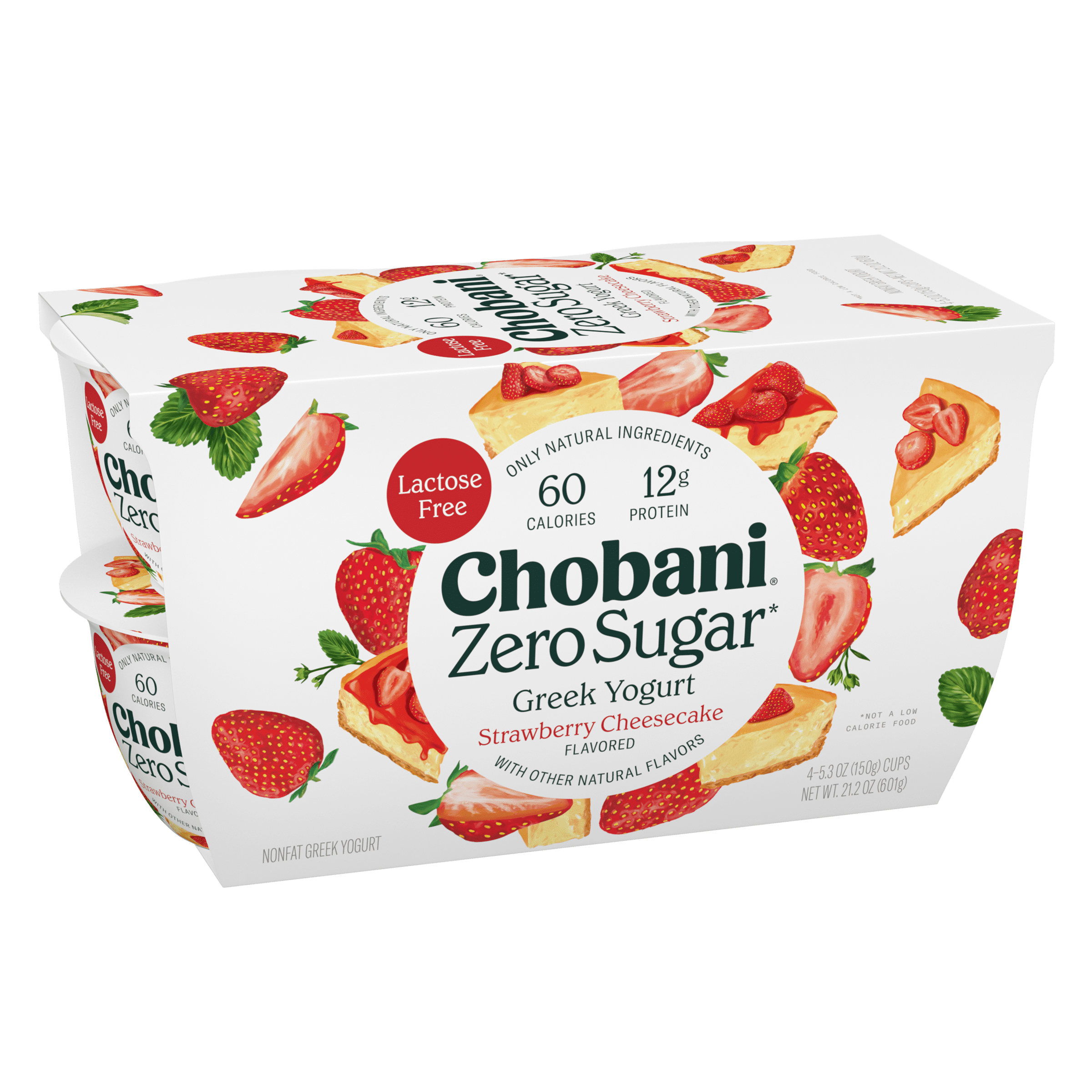 Chobani Zero Sugar 4pk | Yogurt product - Walmart Business Supplies