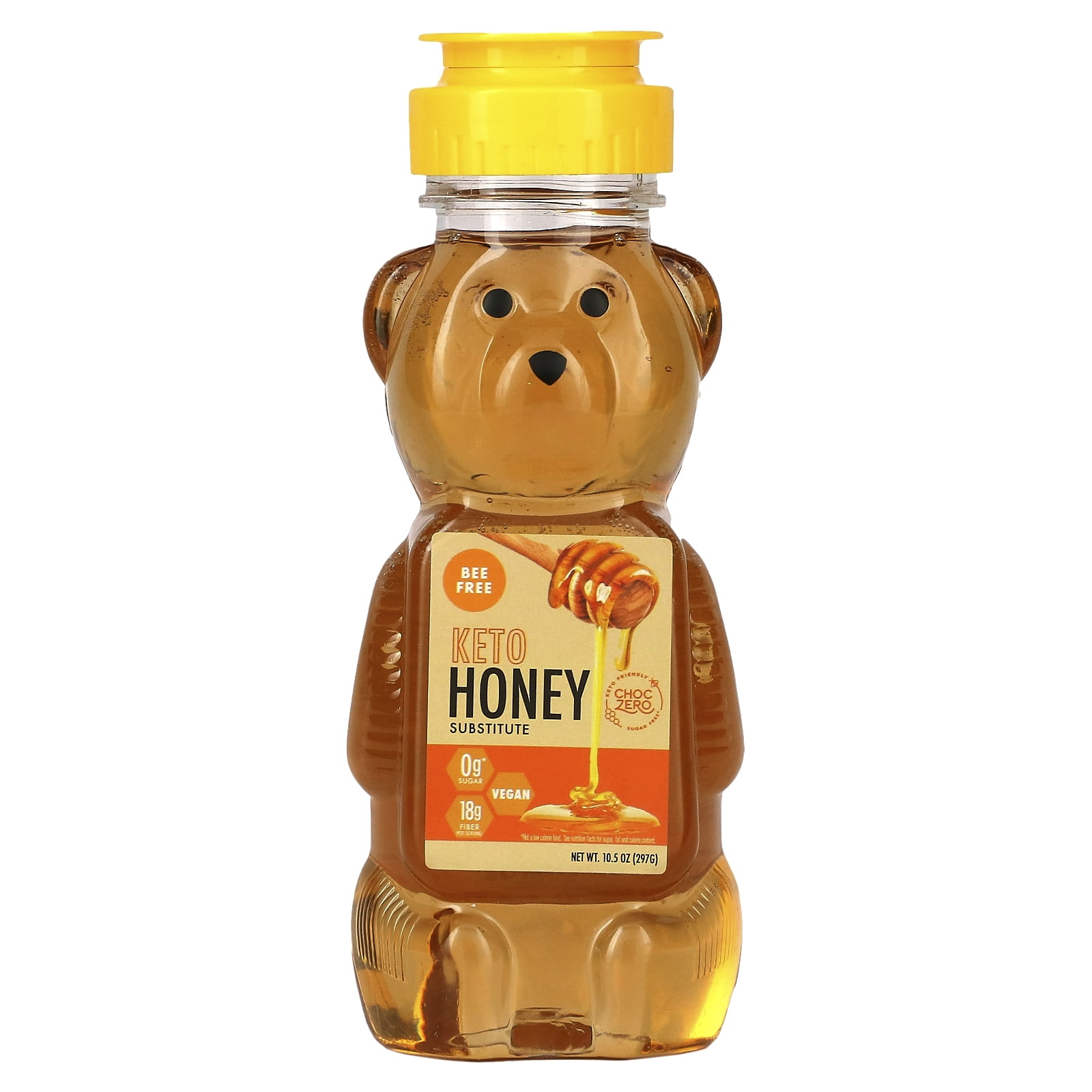 ChocZero - Vegan Keto Honey Substitute, Bee Free, Zero Sugar - 10.5 oz ...