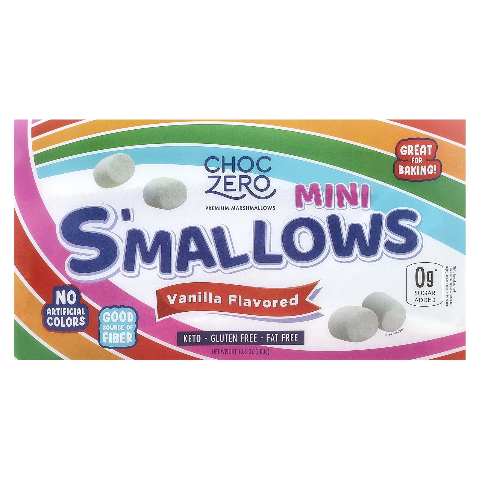 ChocZero Marshmallows, Vanilla Flavor, Keto Friendly, 10.5 oz - Walmart.com