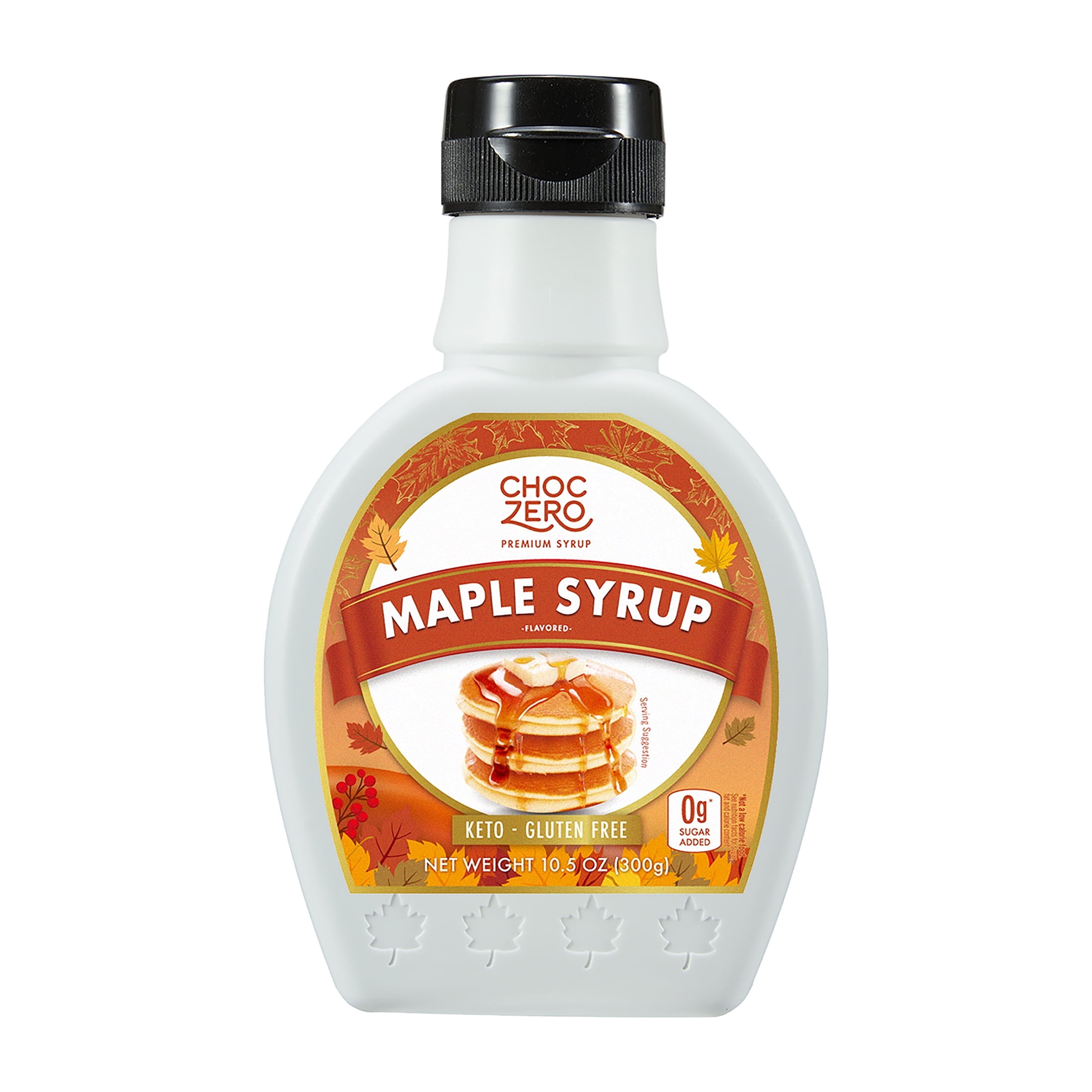 ChocZero Maple Syrup, Sugar Free, Keto Friendly, Low Carb Pancake Syrup ...