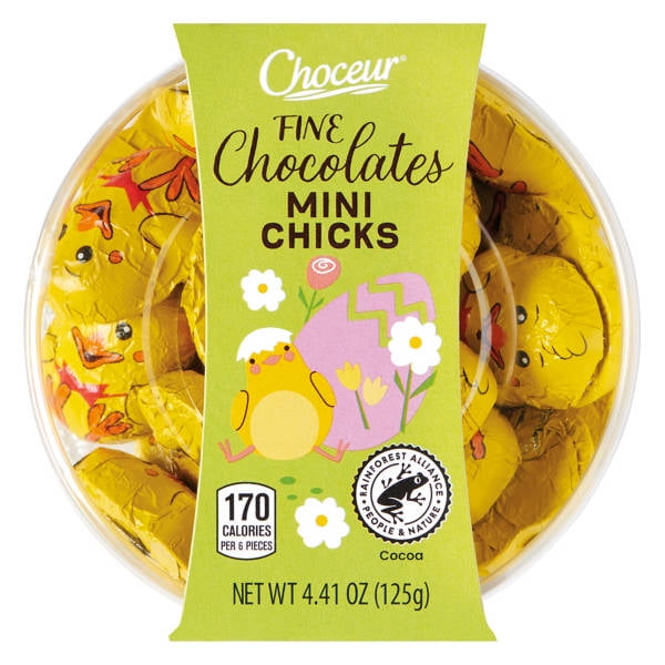 Choceur Easter Mini Chicks Shaped Chocolates, 4.41 oz 4.41 oz - Walmart.com