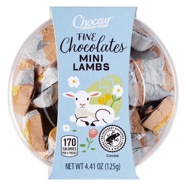 Choceur Easter Mini Lambs Shaped Chocolates, 4.41 oz 4.41 oz - Walmart.com